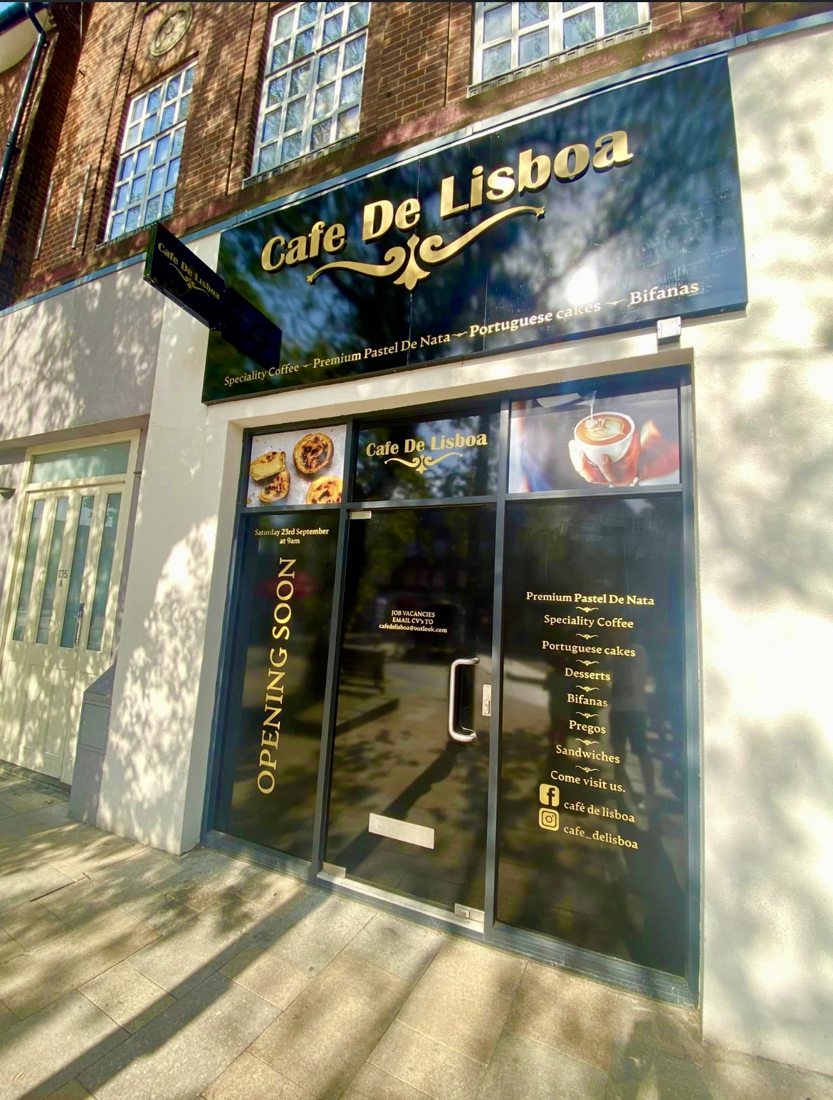Cafe De Lisboa now open! - Watford Town Centre