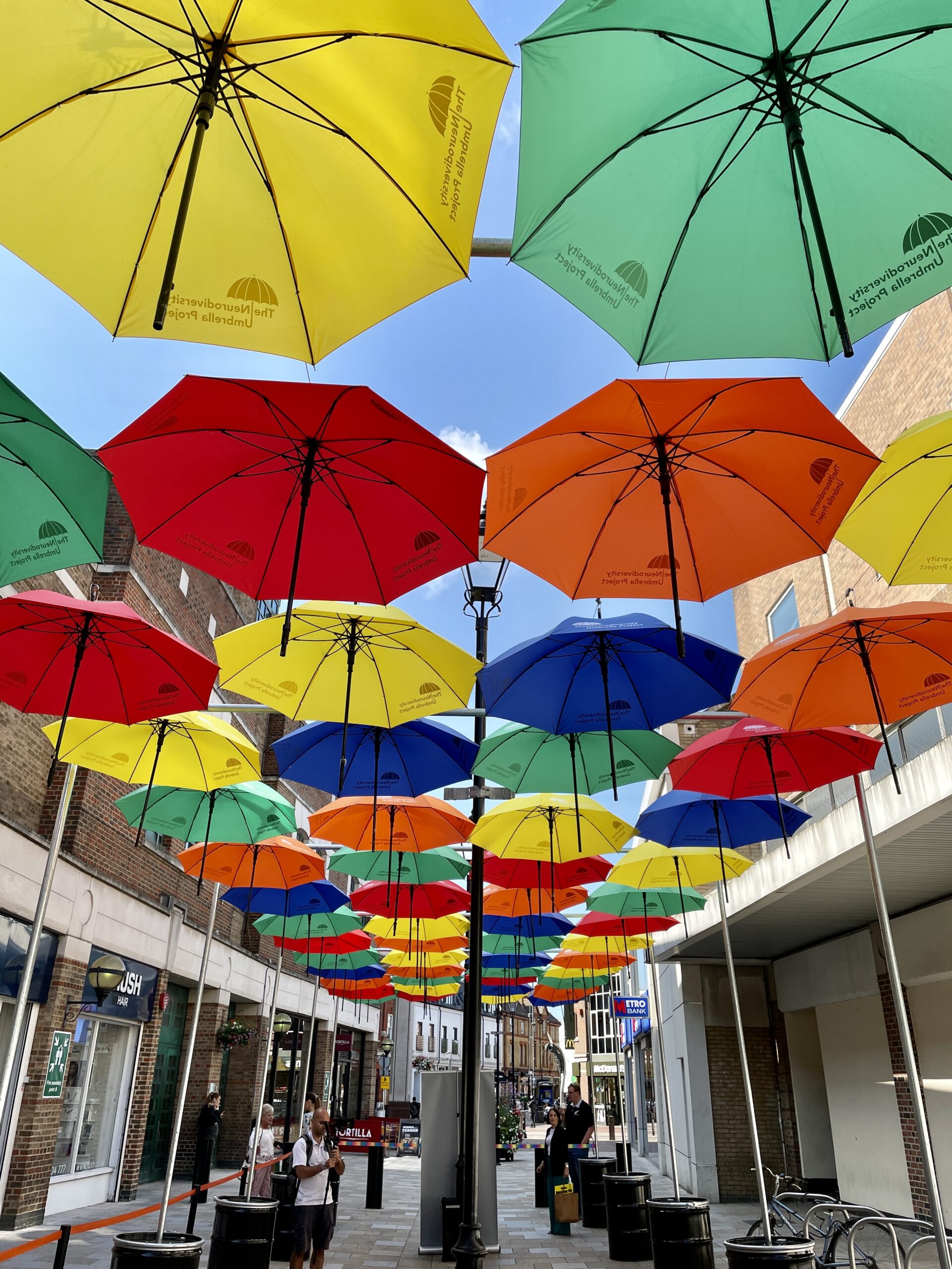 Visit the Umbrella Project art installation on Queen's Road this summer ...