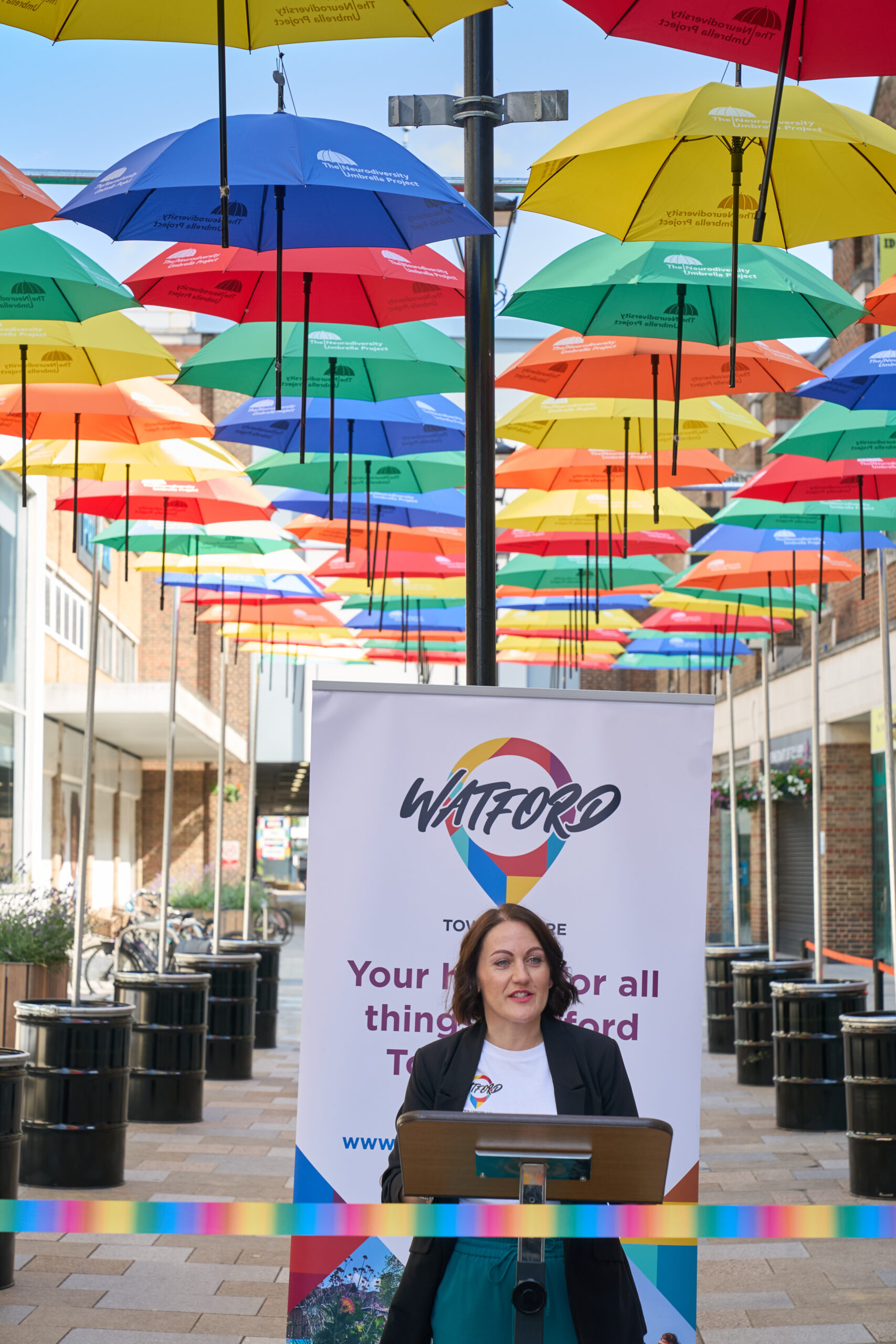 The Neurodiversity Umbrella Project - Watford Town Centre