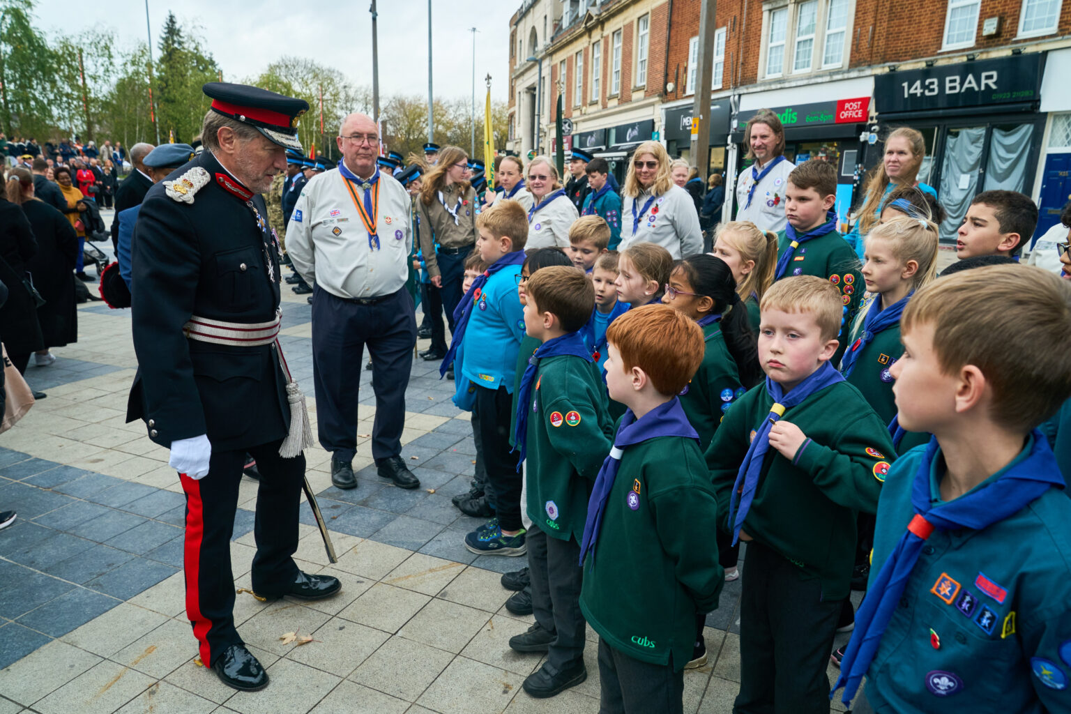Watford marks Remembrance Sunday - Watford Town Centre